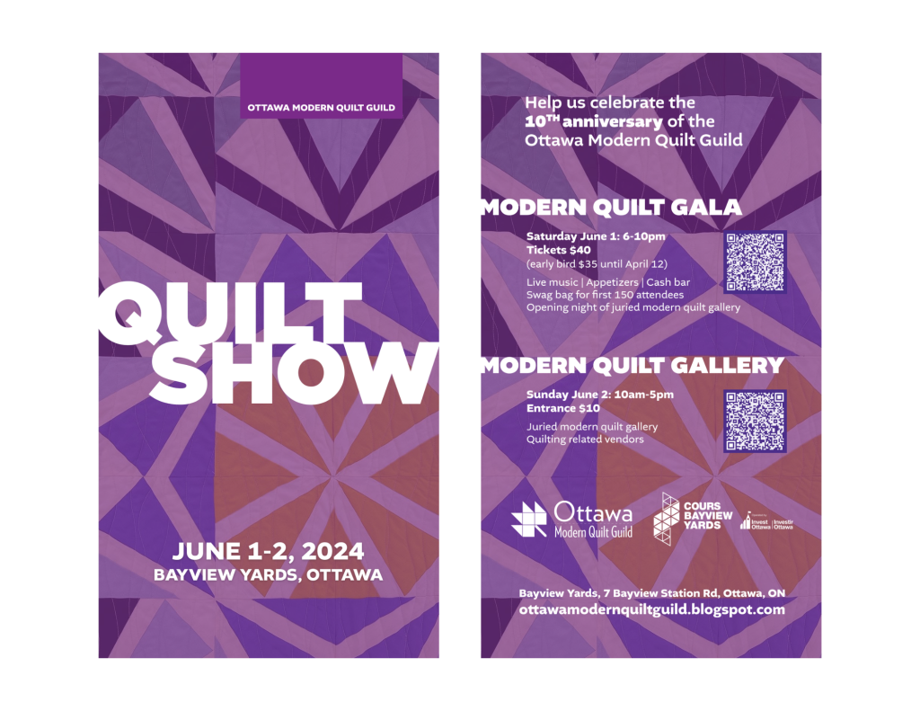 Ottawa Modern Quilt Show - Canadian Quilters Association/Association ...